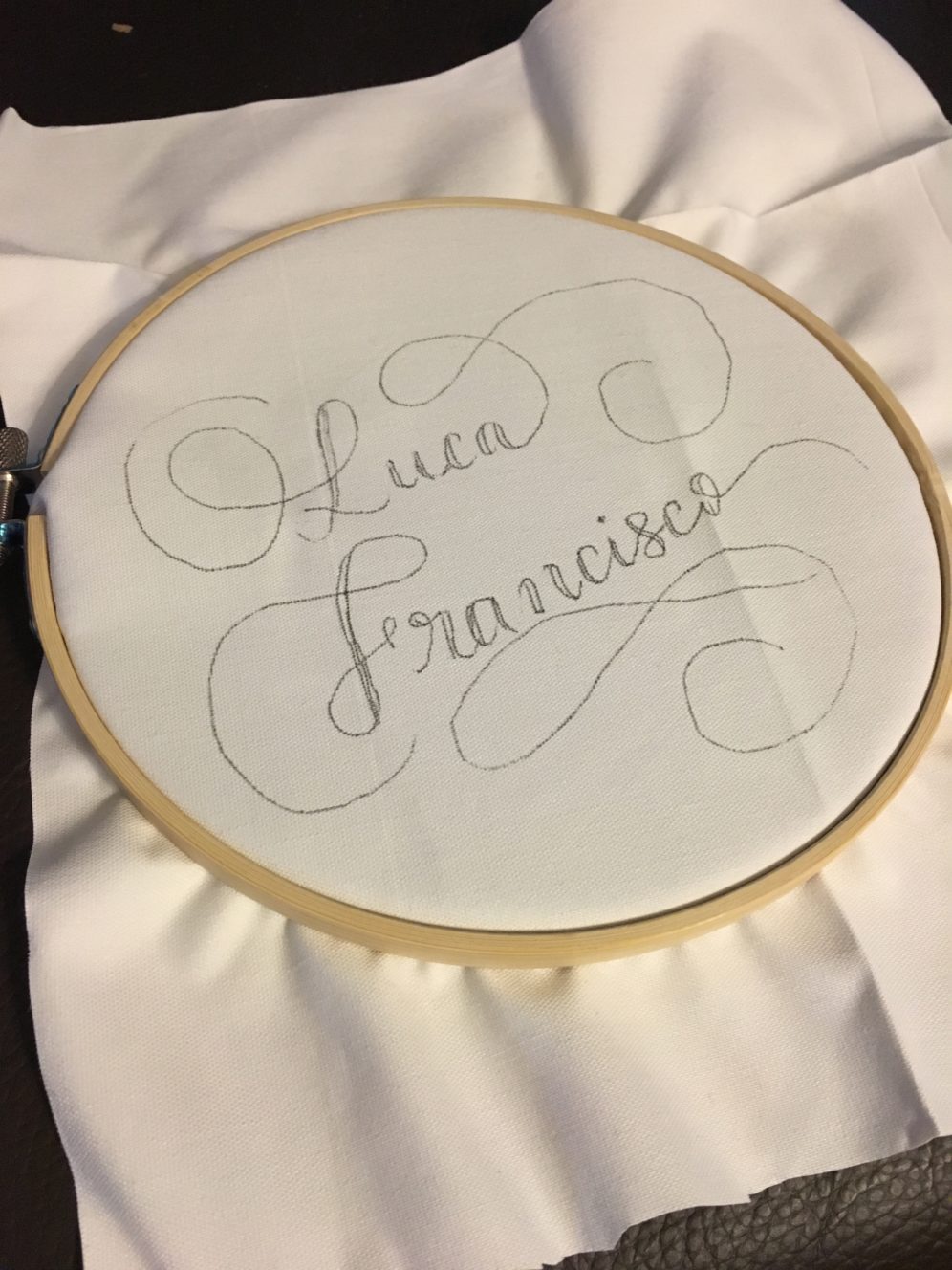 From Modern Calligraphy to Embroidery – Andrea Casals