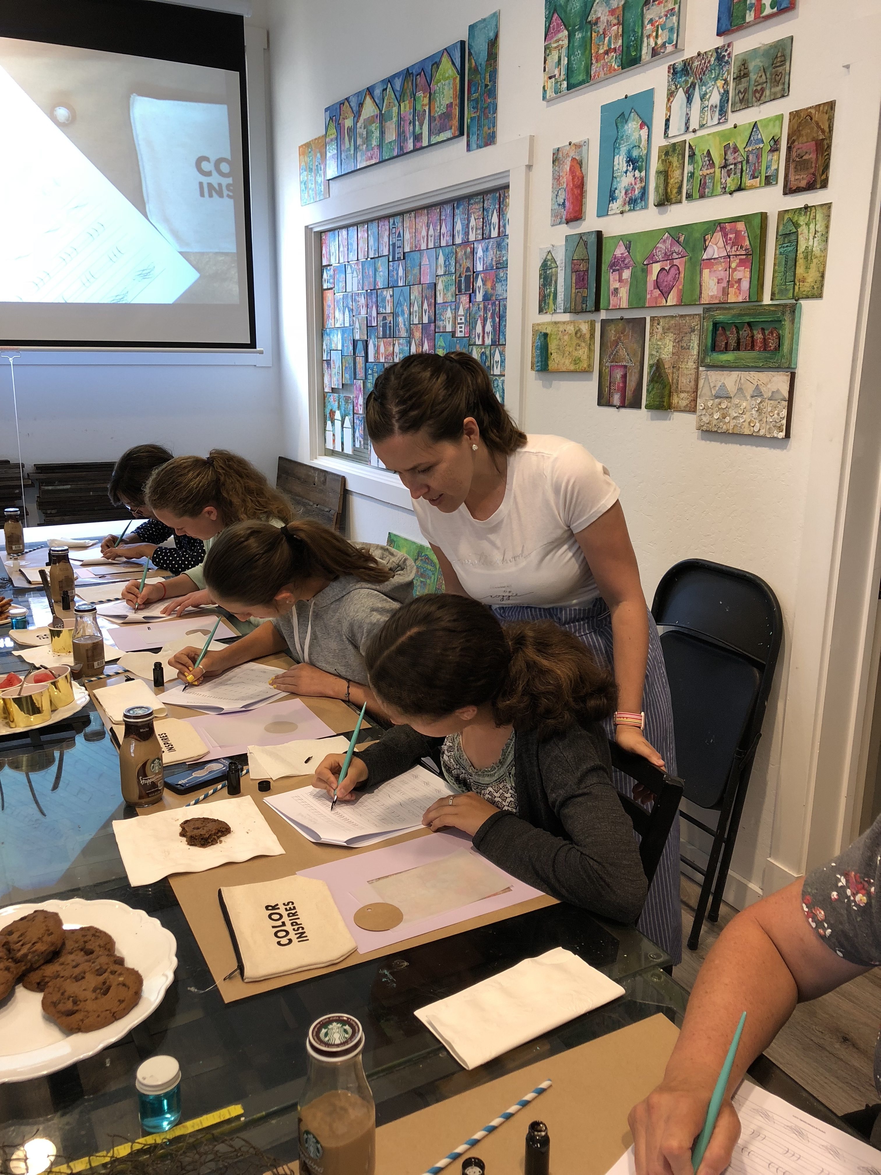 calligraphy: workshops – Andrea Casals